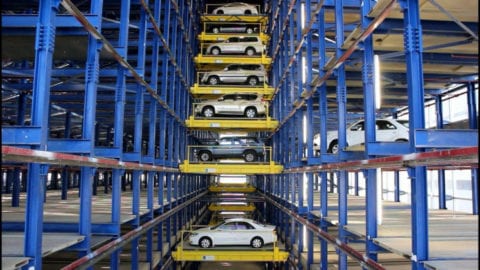 11 of the Most Unique Car Parks Around the World - Robotic Parking Systems